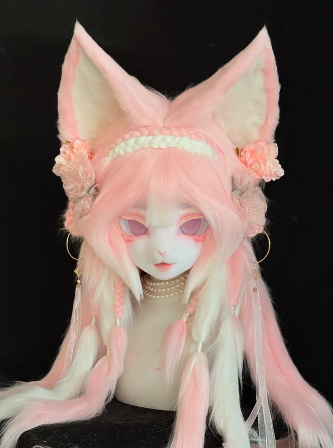 Pink Grace Fursuit | Soft, Elegant, and Adorably Chic – DokidokiFursuit ...