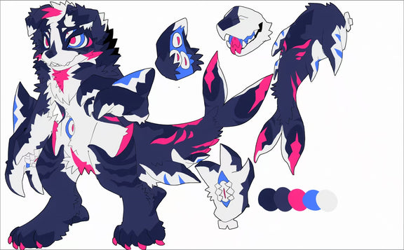 Kemono Orca-Hound No.119 – DokiDoki FurryStudio