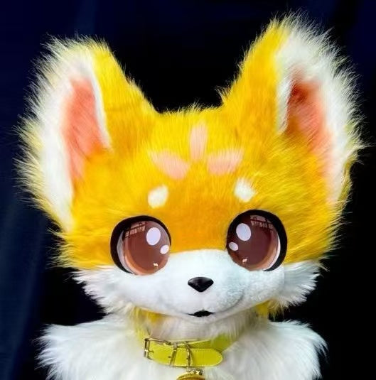 Sunny yellow Fox Fursuit – DokiDoki FurryStudio