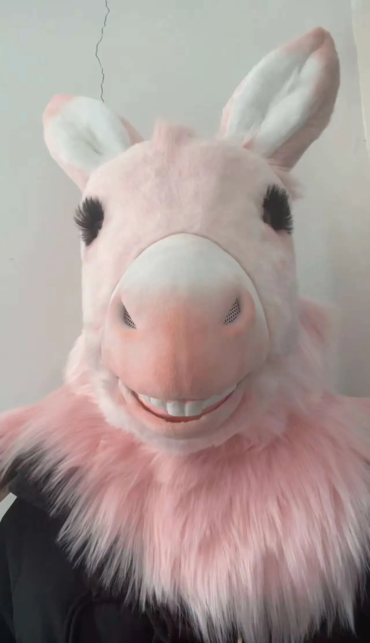 Custom Pink Donkey Fursuit – Handmade by Fursuit Maker – DokiDoki ...