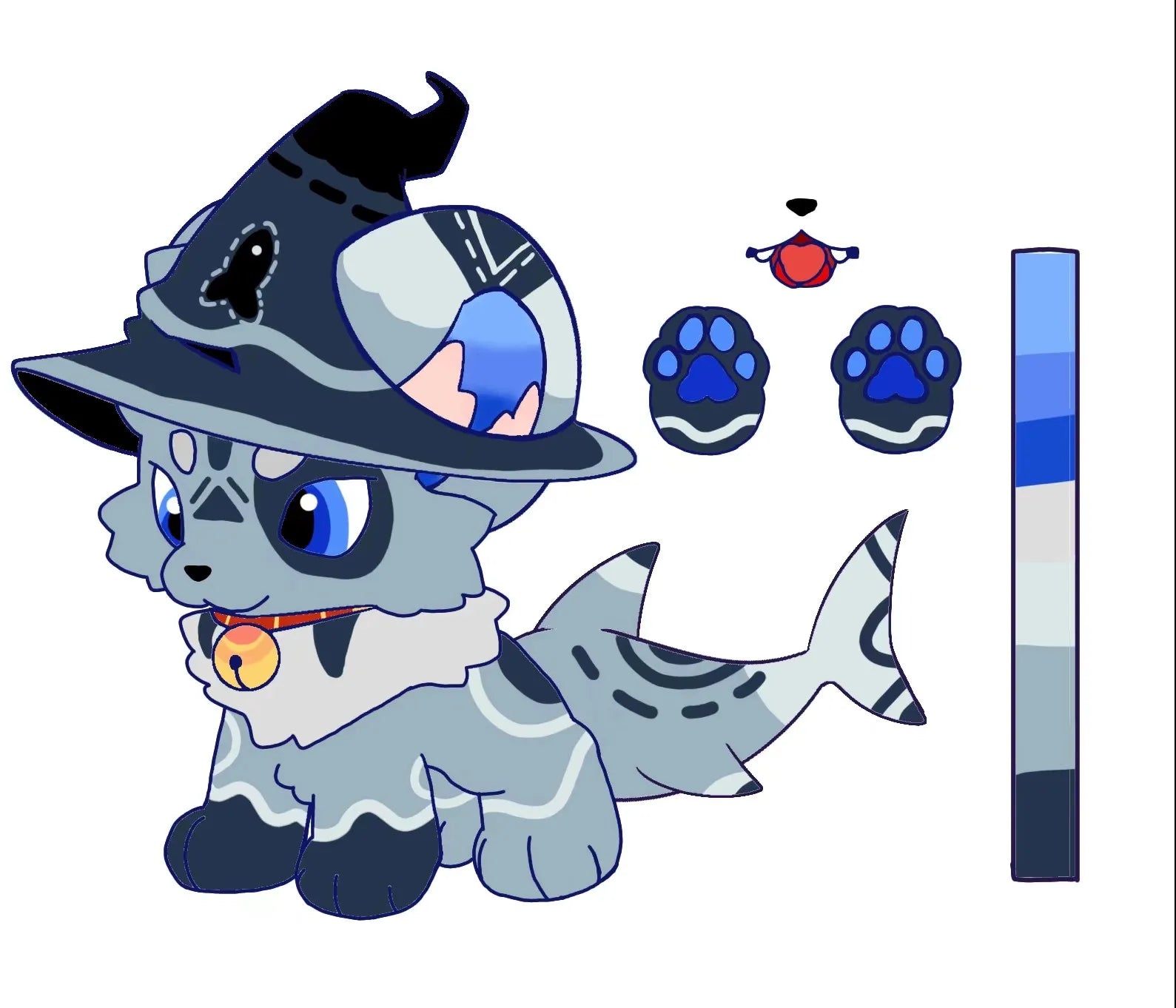 Kemono Shark No.175 - Full Fursuit by Fursuit Maker – DokiDoki FurryStudio