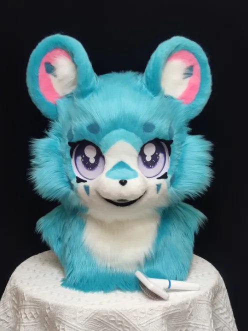 Dreamy Blue Pup Fursuit – Custom Fursuit by DokidokiFursuit – DokiDoki ...