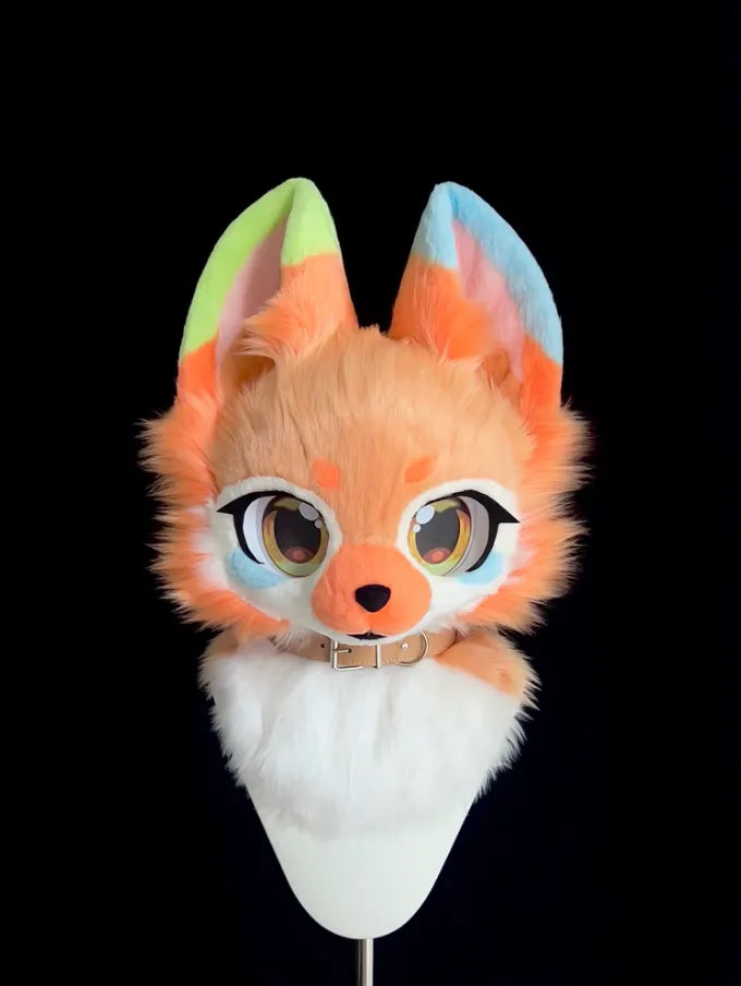 Vibrant Fennec Fantasy Creature Partial Fursuit | DokidokiFursuit ...