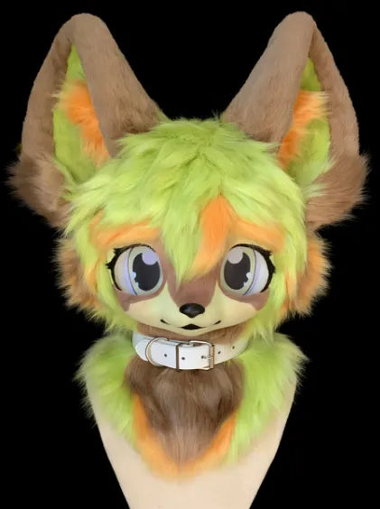 Vibrant Forest Critter Partial Fursuit | Nature & Playful Style ...