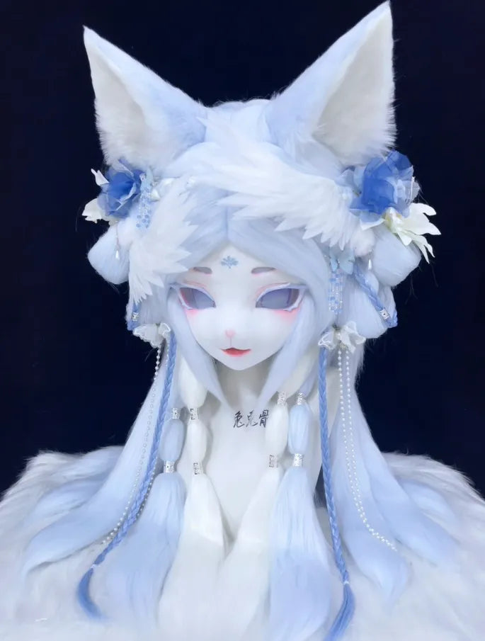 National Style Fantasy Fox Mini Partial Fursuit | Handmade Fox Costume ...