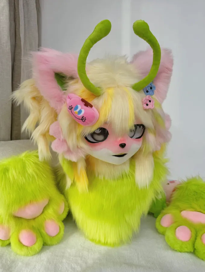Spring Cute Bug Spirit Sweet Fantasy Mini Partial Fursuit | Adorable ...