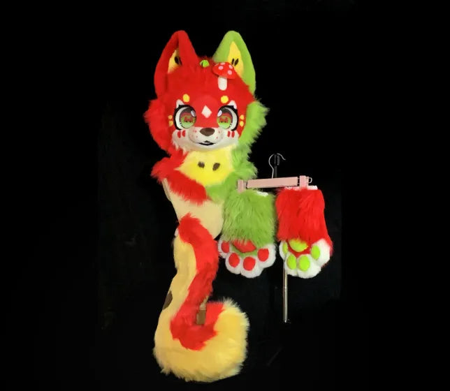 Red Green Berry Forest Fox Full Partial Fursuit – Woodland Berry Fox ...