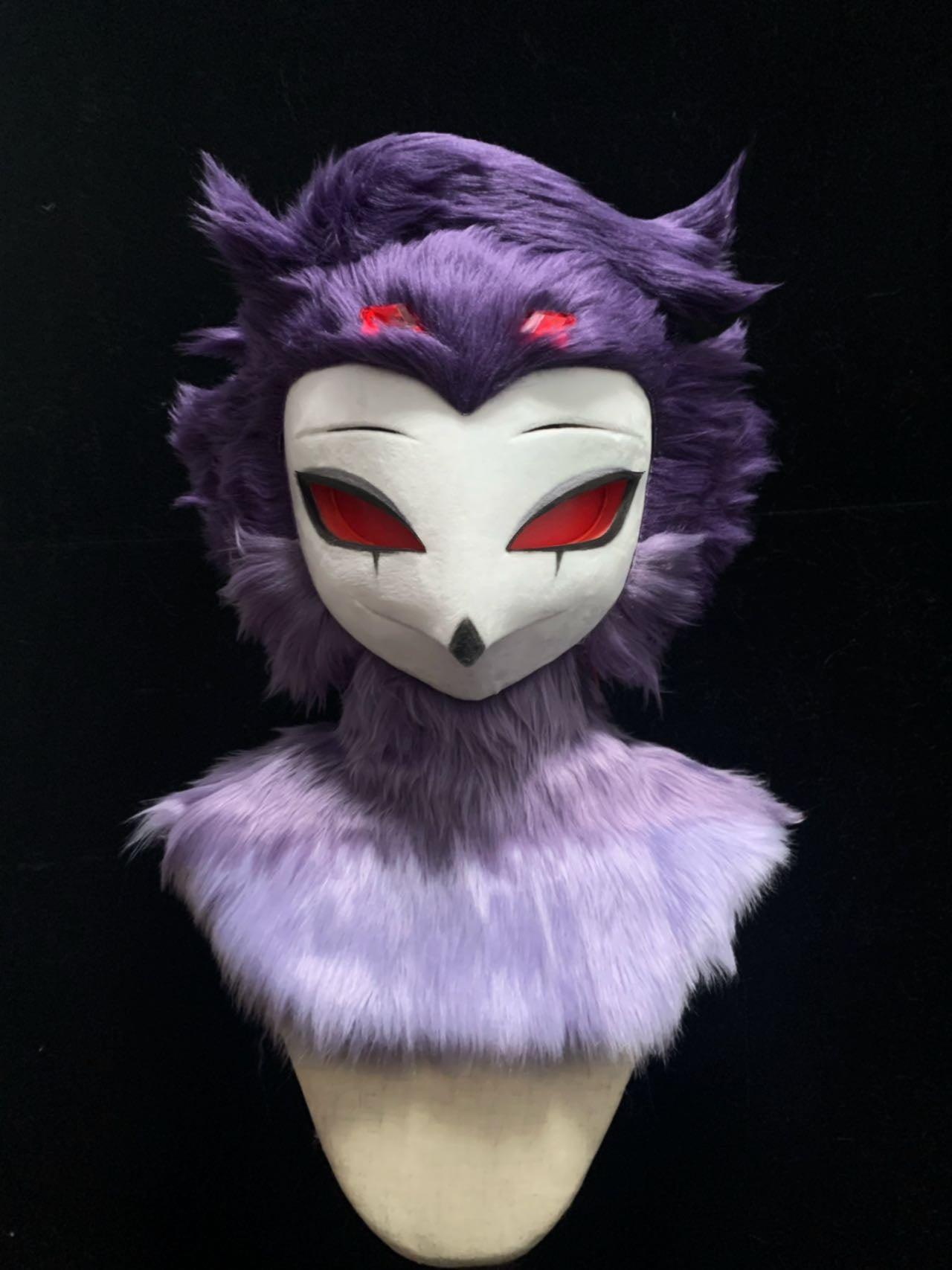 Stolas Helluvaboss Cosplay Fursuit Head - Full Fursuit by Fursuit Maker ...
